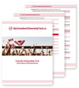 My Canadian Citizenship Test
